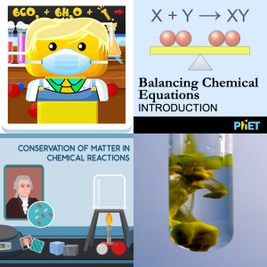 Teaching Plan: Conservation of Matter in Chemical Reactions MS-PS1.B-2 ...
